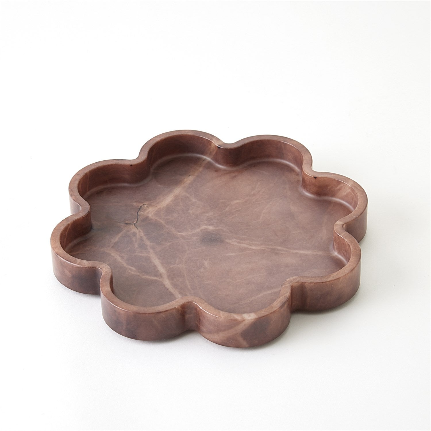 Cumulus Alabaster Tray-Chocolate-Large – John-William Interiors