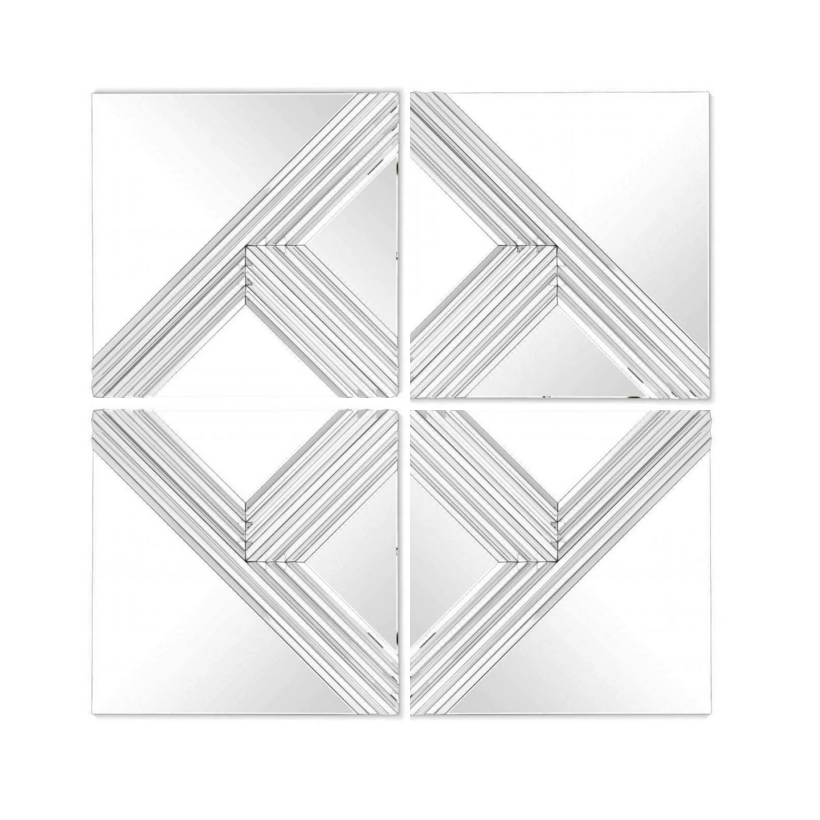 Ponzo Mirror - Set of 4 – John-William Interiors